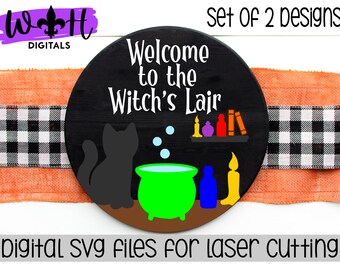Witch's Lair Sign - Etsy