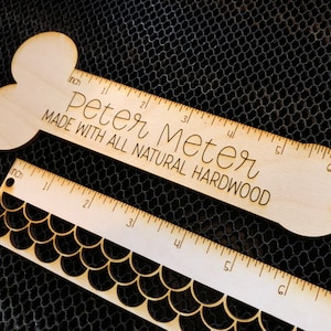 Nsfw Peter Meter Average Sized Pun Rulers - Funny Gag Gift for Adults ...