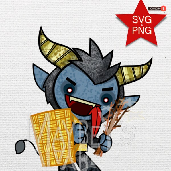 Cute Krampus Stickers - Etsy