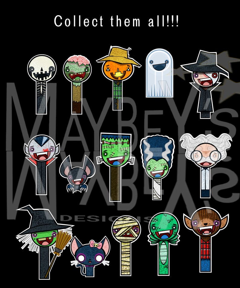 Mad Scientist - Cute Cartoon Digital Pop Art Graphic, Halloween ...