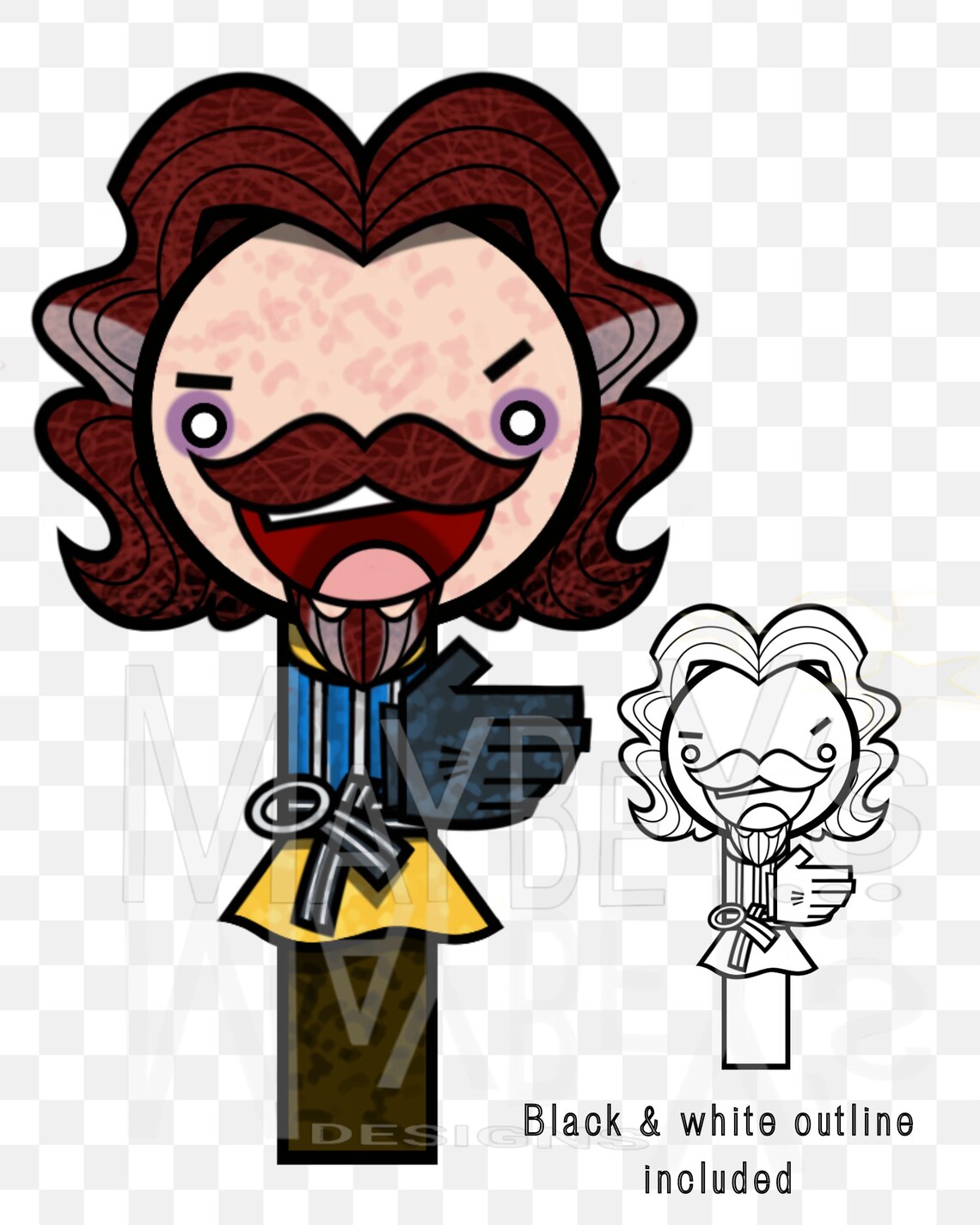 The Princess Bride Tribute Art Bundle- Digital Cartoon Pop Art. SVG ...