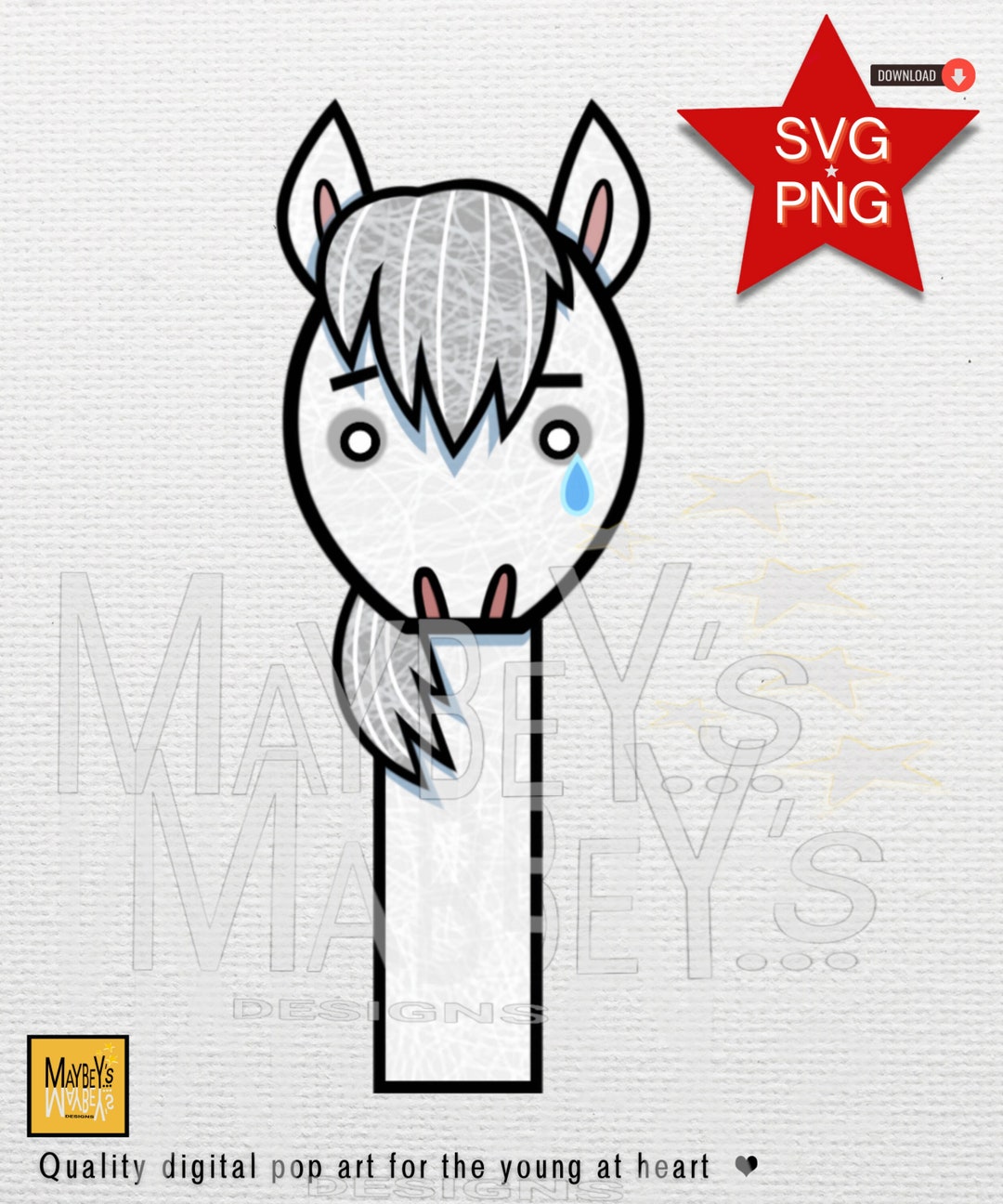 Artax - the Never Ending Story - Tribute Art. Printable Digital Cartoon ...