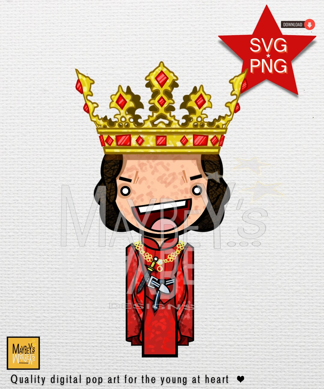 Prince Humperdink - Princess Bride Tribute Art - Digital Cartoon Pop ...