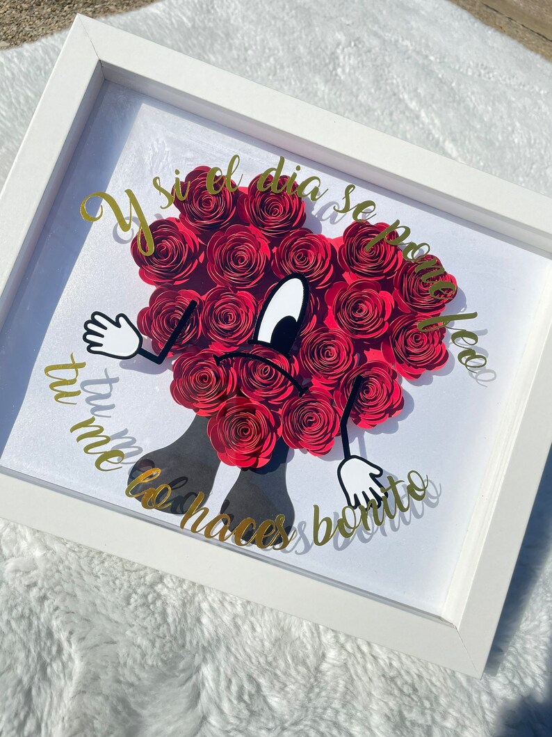 Bad Bunny Shadowbox Gift/un Verano Sin Ti - Etsy