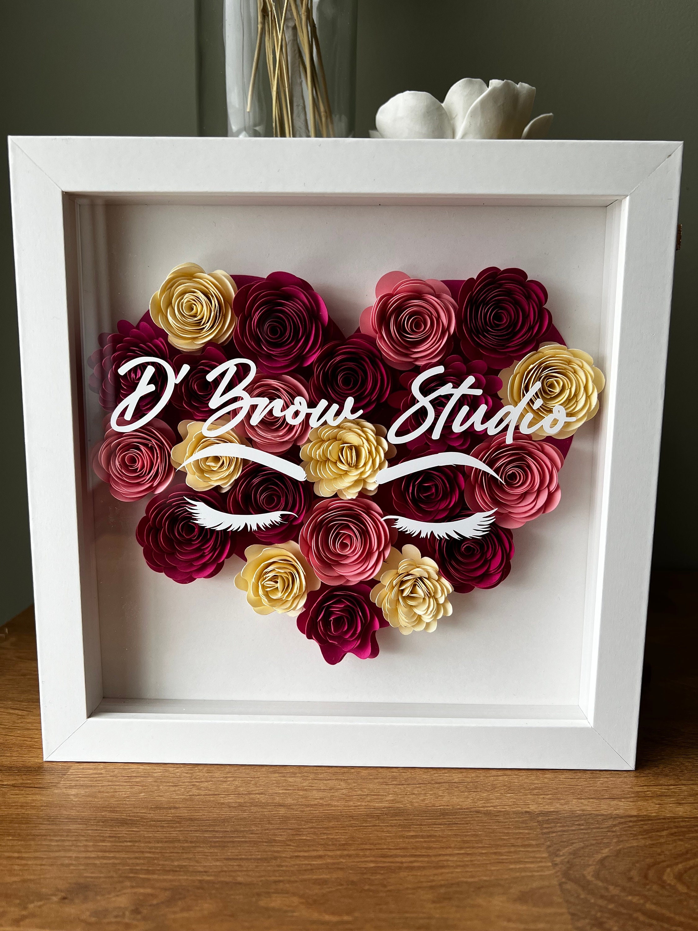 Brow/lash Tech Shadowbox/thank You Gift - Etsy