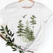 Watercolor Trees Shirt, Forest Graphic Tee, Nature Tshirt, Watercolor ...
