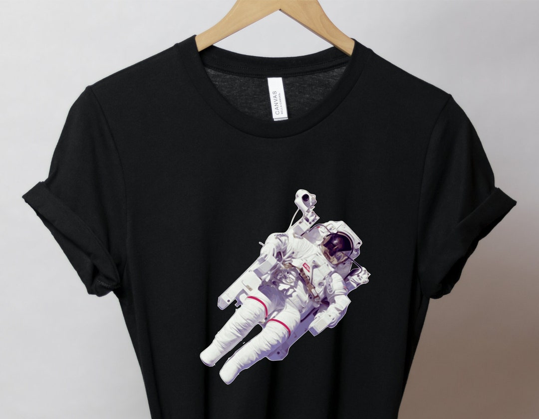 Astronaut Shirt, Space Graphic Tee, Astronaut in Space, NASA Tshirt ...