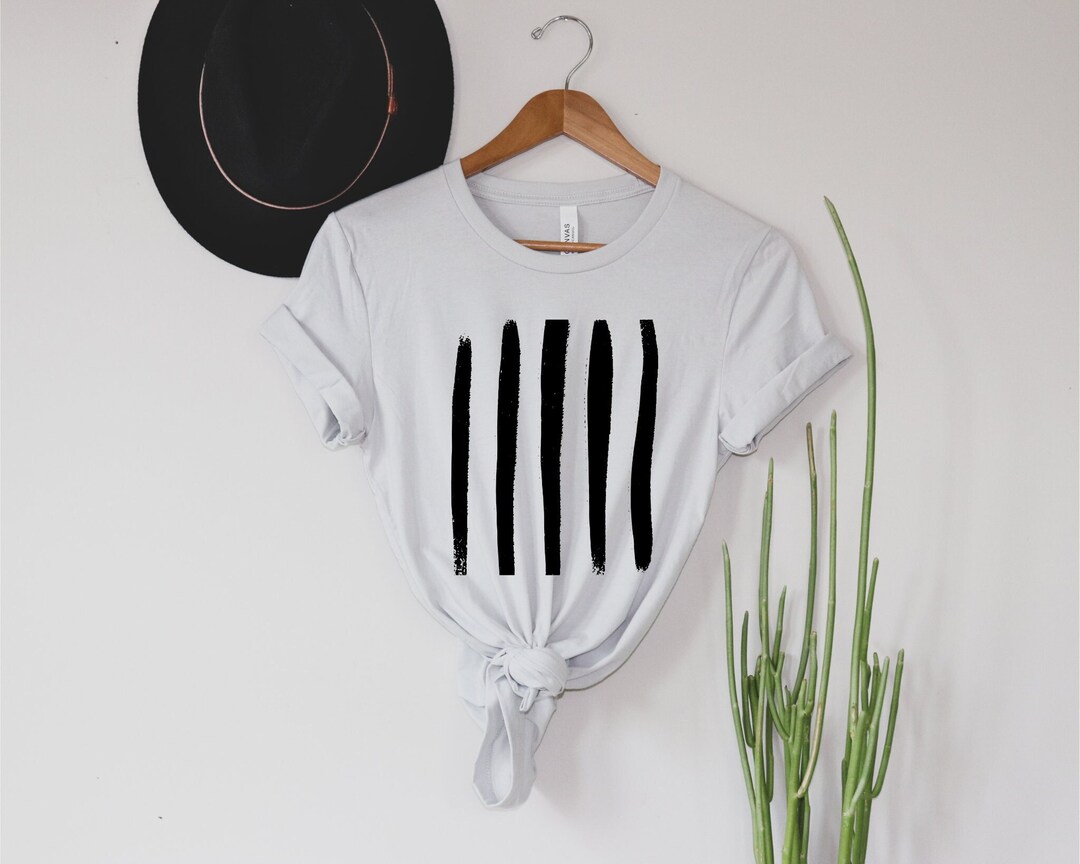 Abstract Shirt, Lines Shirt, Boho Modern Shirt, Boho Abstract Tee ...