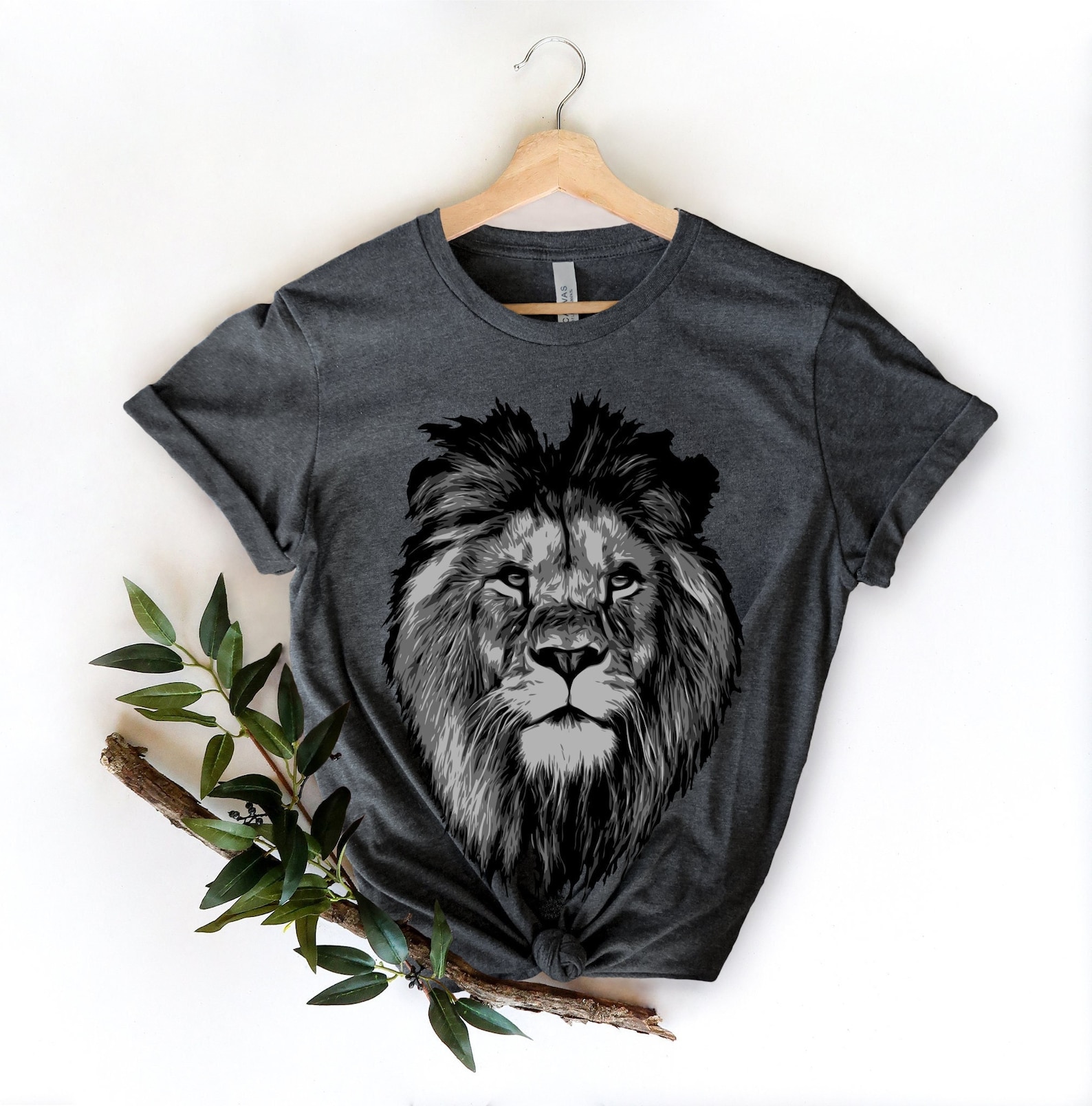 Lion Graphic Tee Lion Tshirt Lion Head Shirt Animal Tee - Etsy