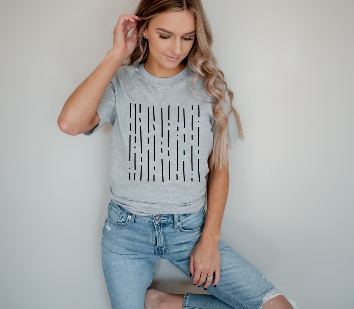 Minimalist Abstract Graphic Tee Pattern Tshirt Abstract - Etsy