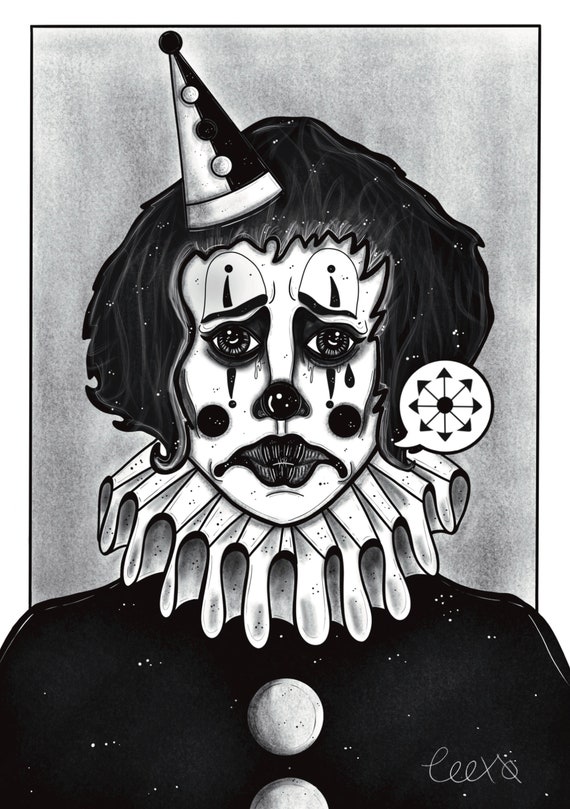 Emo Evil Clown Drawings