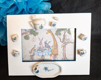 Tea Party Frame | Etsy