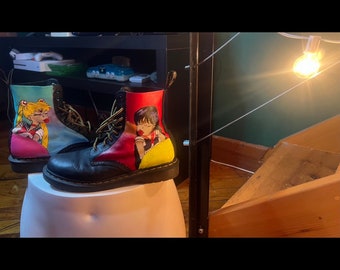 Moon Doc Martens - Etsy