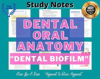 Dental Radiology Study Notes 14 Pages - Etsy