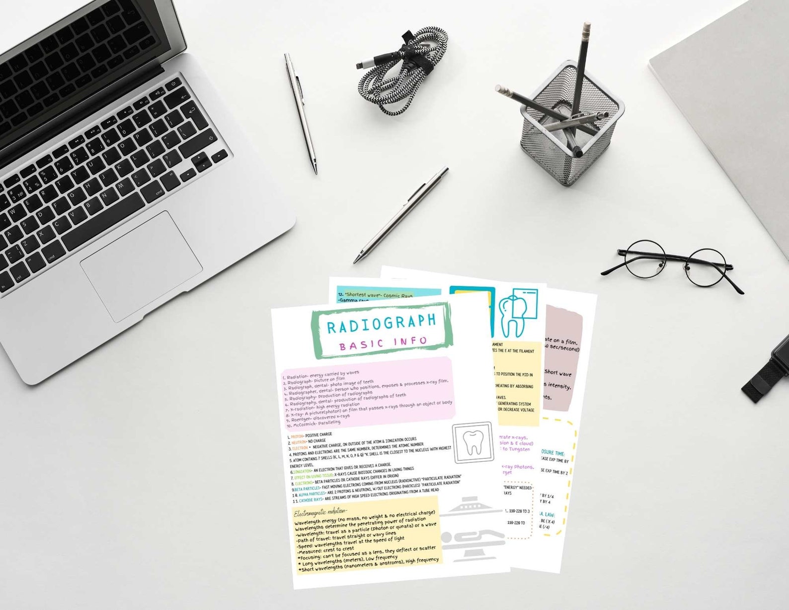 Dental Radiology Study Notes (14 Pages) - Etsy