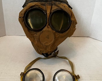 Ww1 British Gas Mask - Etsy