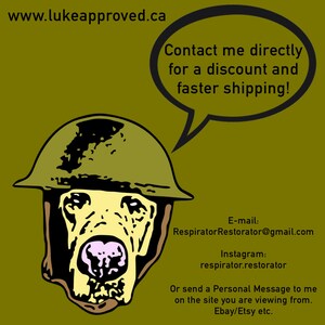 Canadian C3 Gas Mask Size Medium New Condition - Etsy