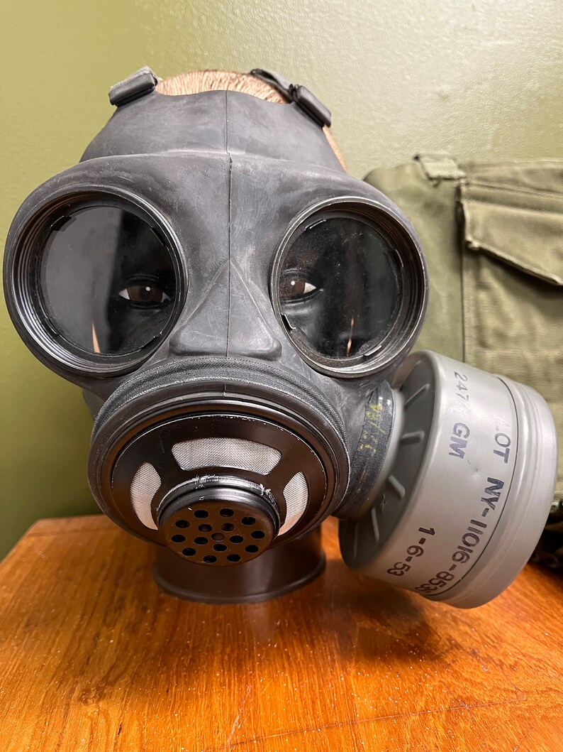 Early Canadian C3 C2 Gas Mask 1960 P51 Pattern 51 - Etsy