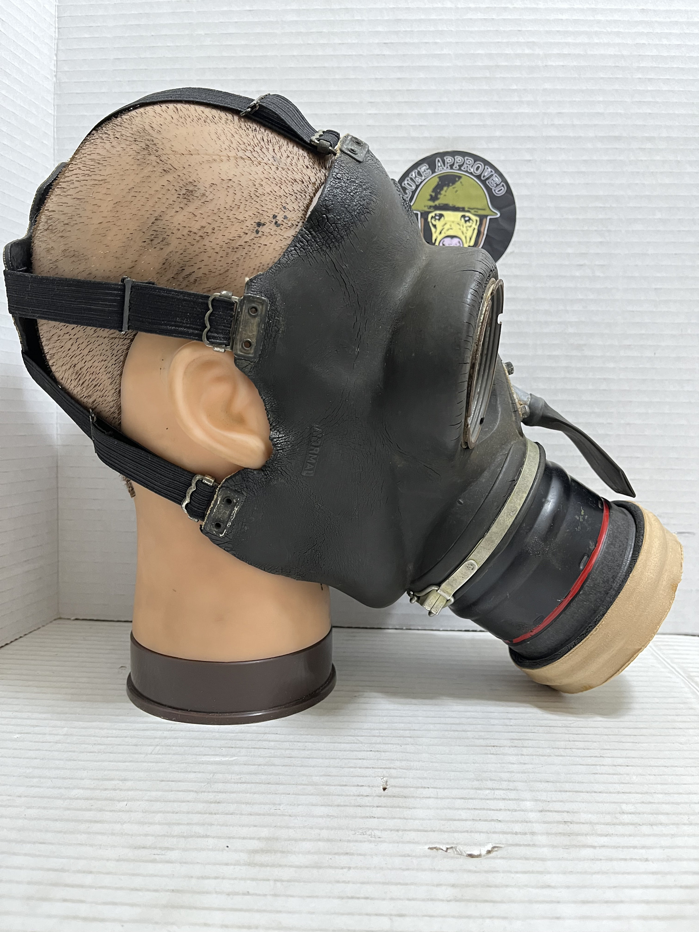 Pre WW2 British Civilian Gas Mask: 1932 Siebe Gorman Respirator With ...