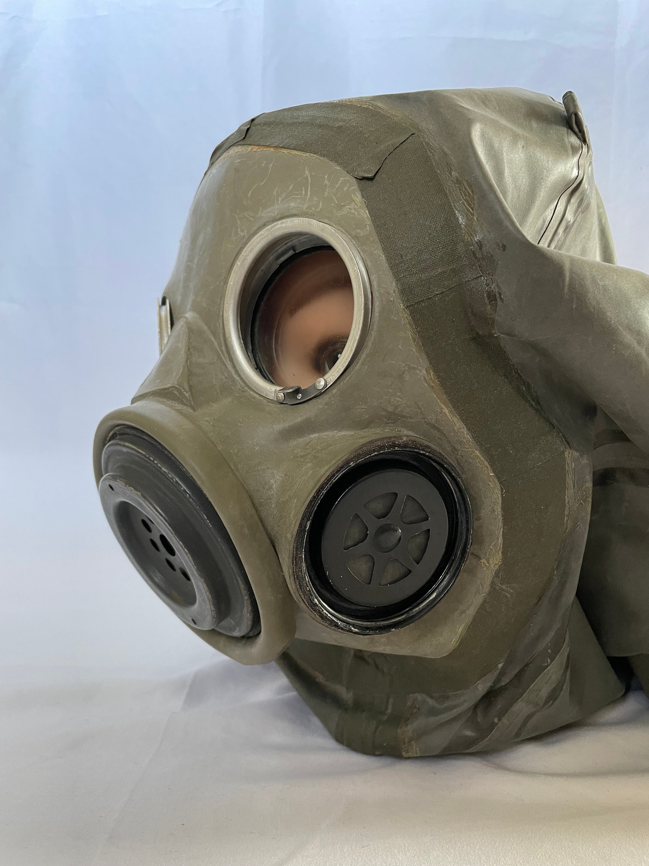 Rare Canadian Chemical Hood for LAG C3 Gas Mask 1950’s Protective Gear ...