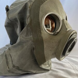 Rare Canadian Chemical Hood for LAG C3 Gas Mask 1950’s Protective Gear ...