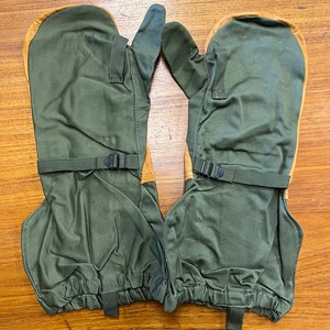 Brand New Military Army Trigger Finger Winter Gloves With Wool Liners ...