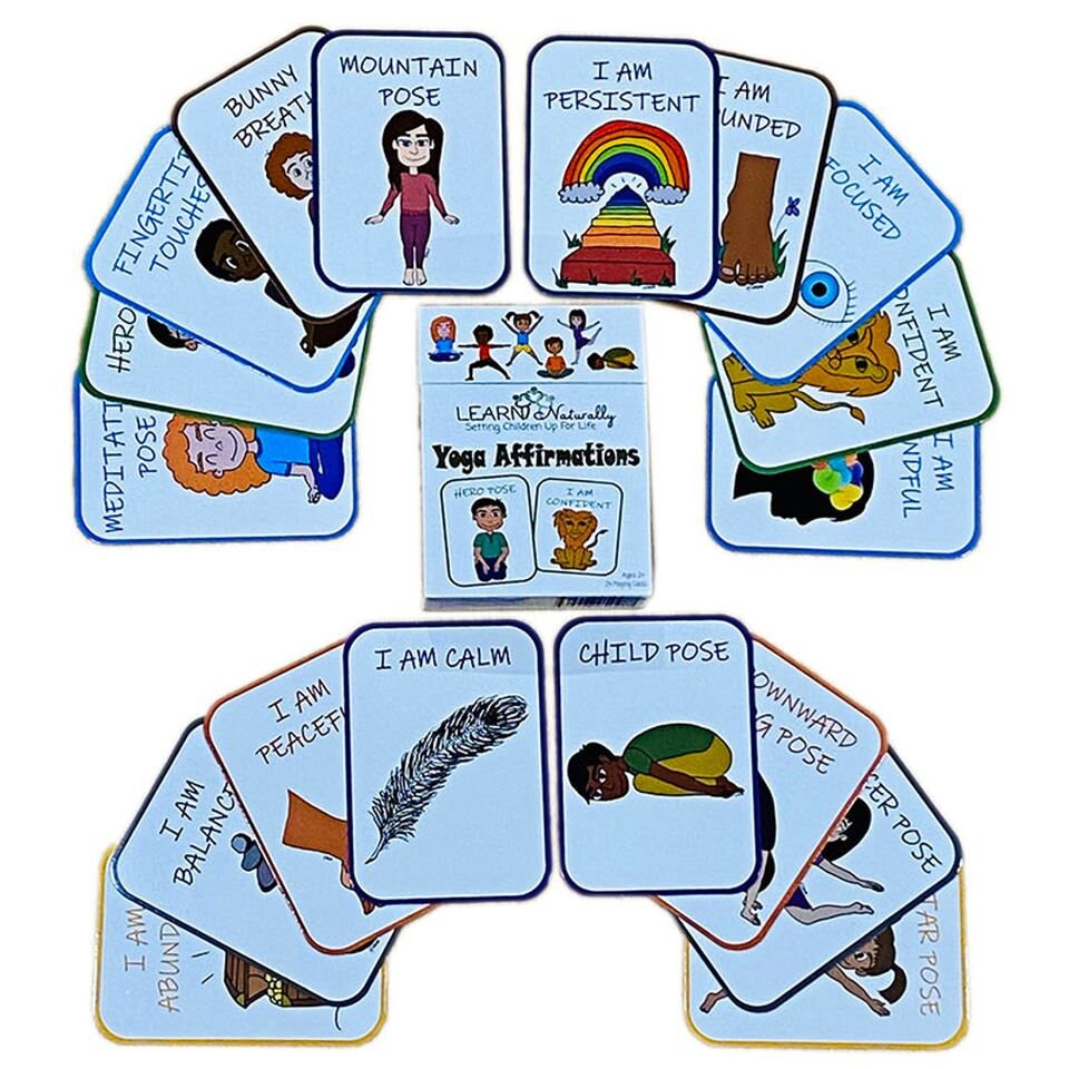 Yoga Affirmations Cards - Etsy