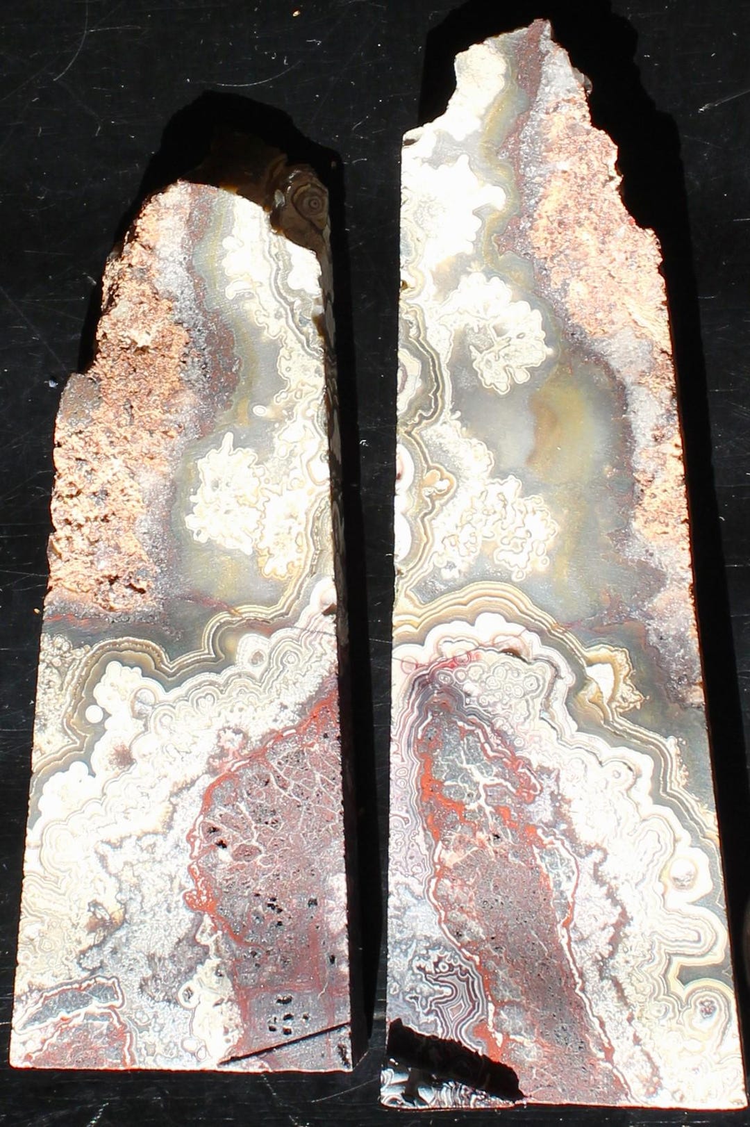 2 Old-stock Mexican Crazy Lace Slabs. - Etsy