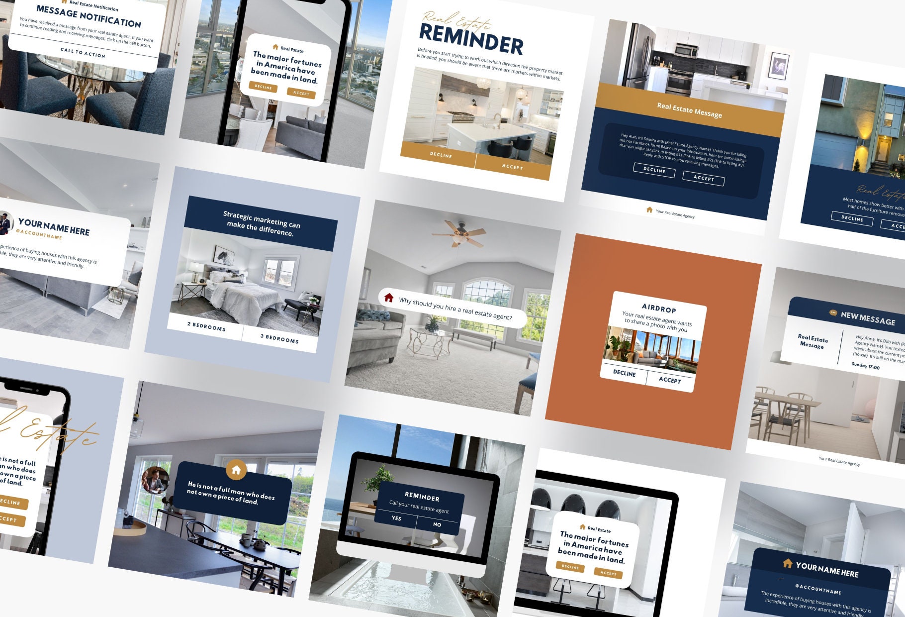 48 Real Estate Reminders and Notifications Instagram Posts Stories ...