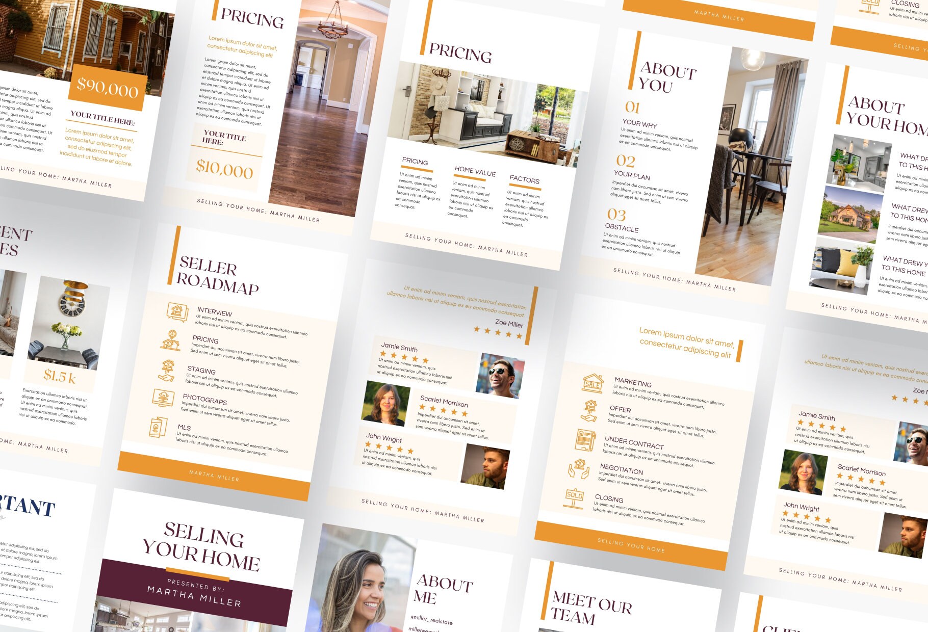 20 Page Real Estate Listing Presentation Realtor CMA Packet - Etsy