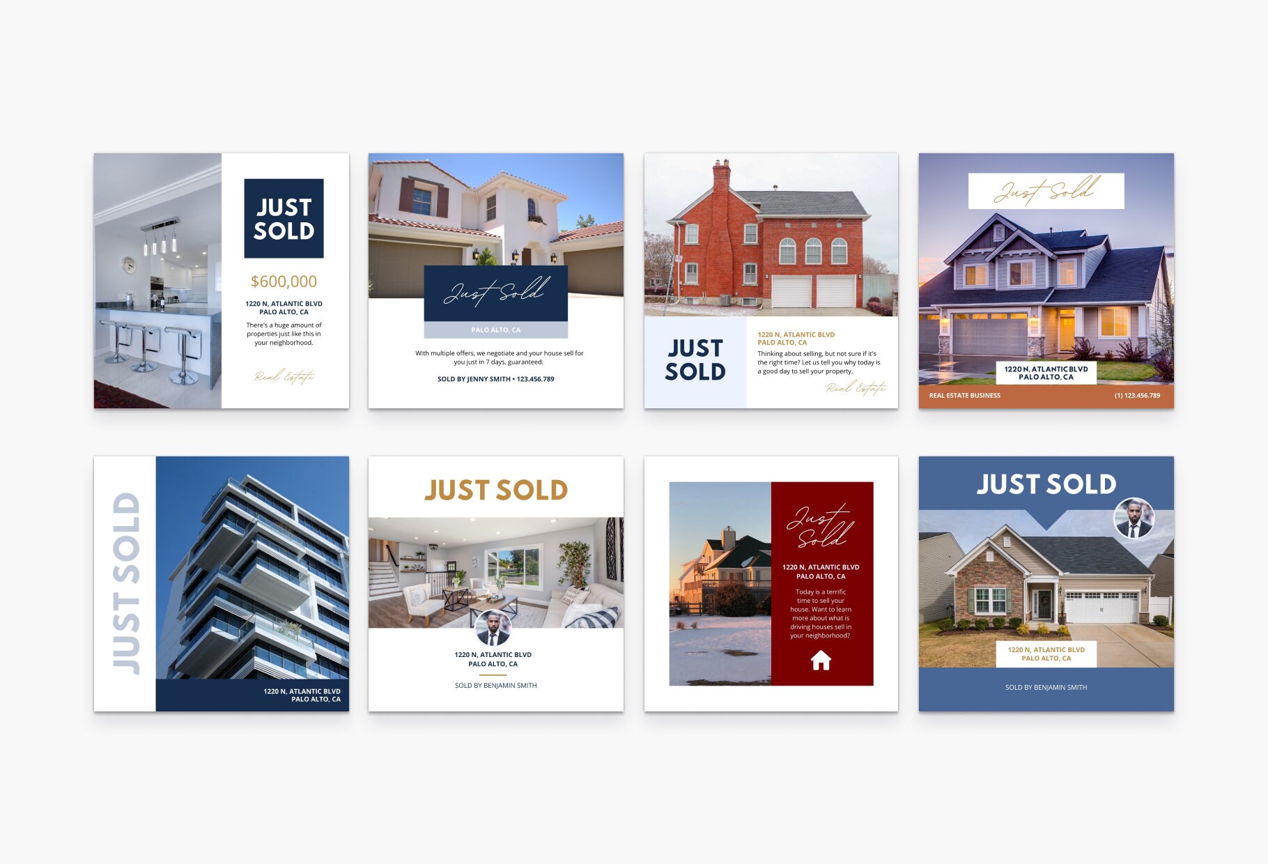50 Just Sold Real Estate Instagram Posts Stories Templates - Etsy