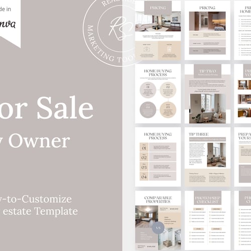FSBO Guide for Sale by Owner Guide Real Estate Marketing - Etsy