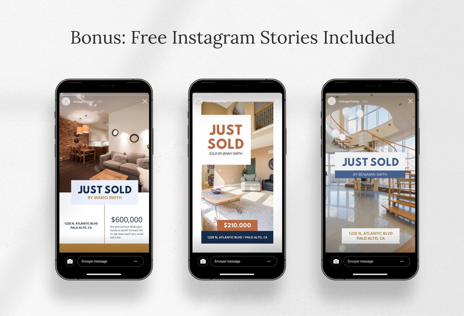 50 Just Sold Real Estate Instagram Posts Stories Templates - Etsy