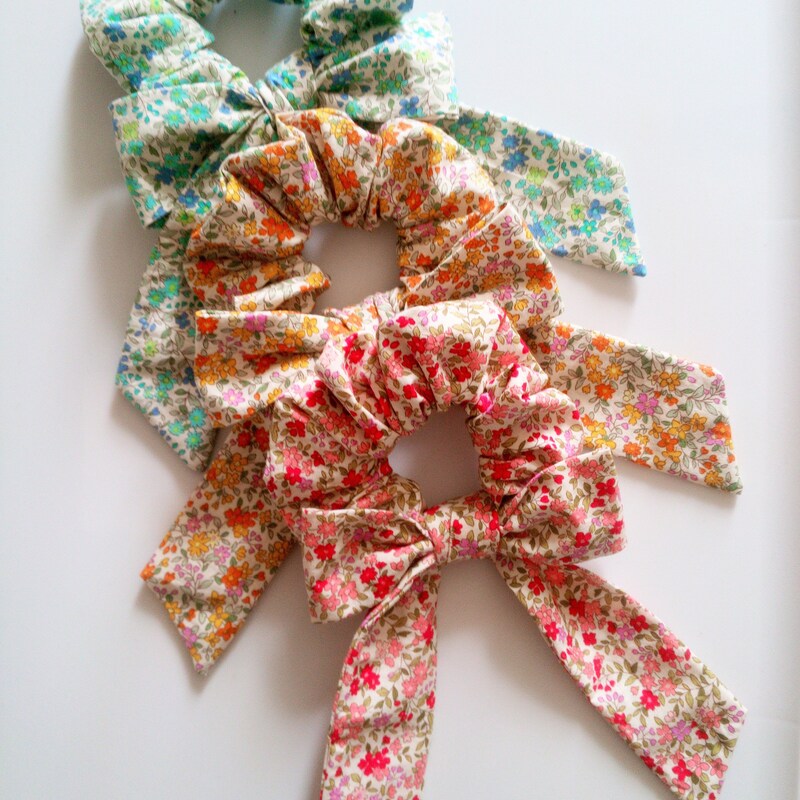 Bow Scrunchie - Etsy