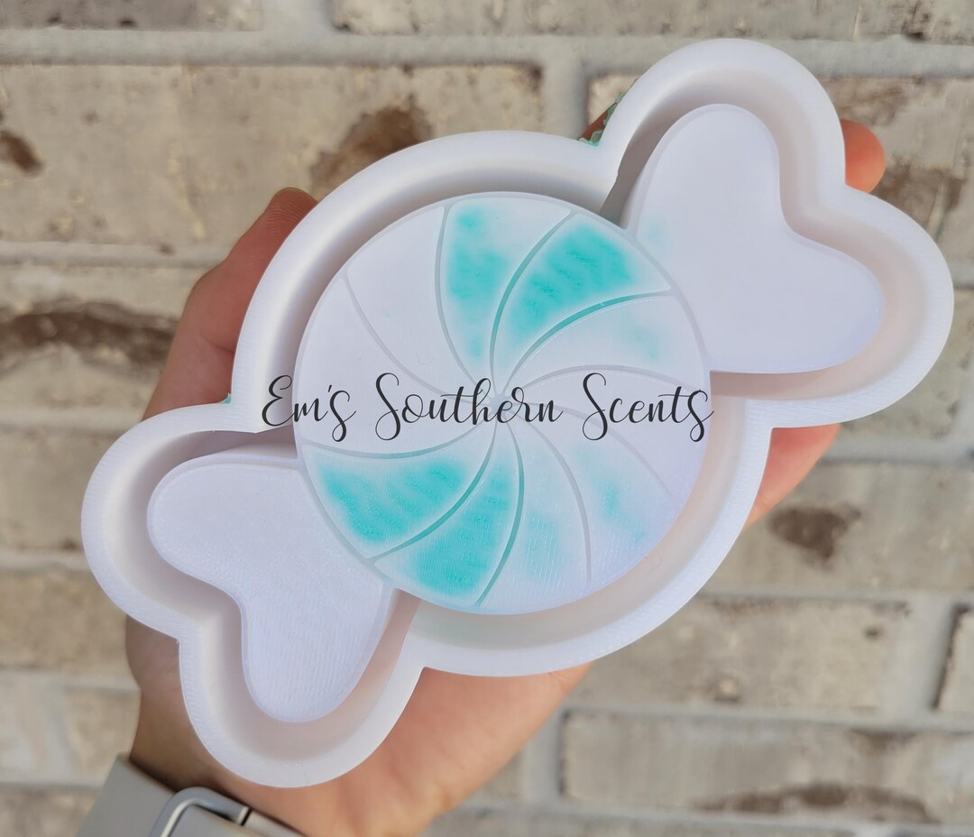 Peppermint Freshie Mold - Etsy
