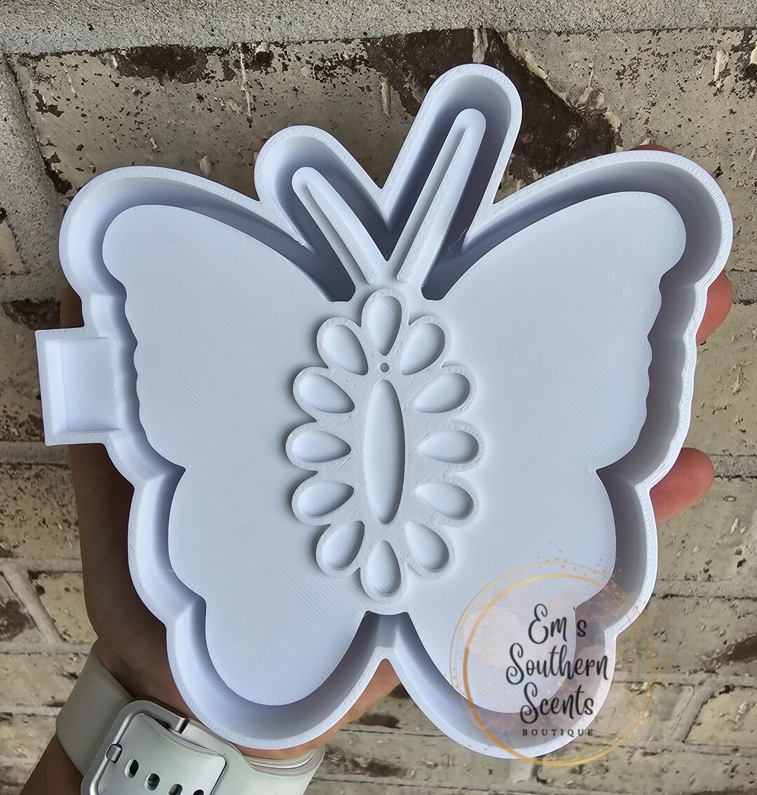 Turquoise Butterfly Car Freshie Mold - Etsy