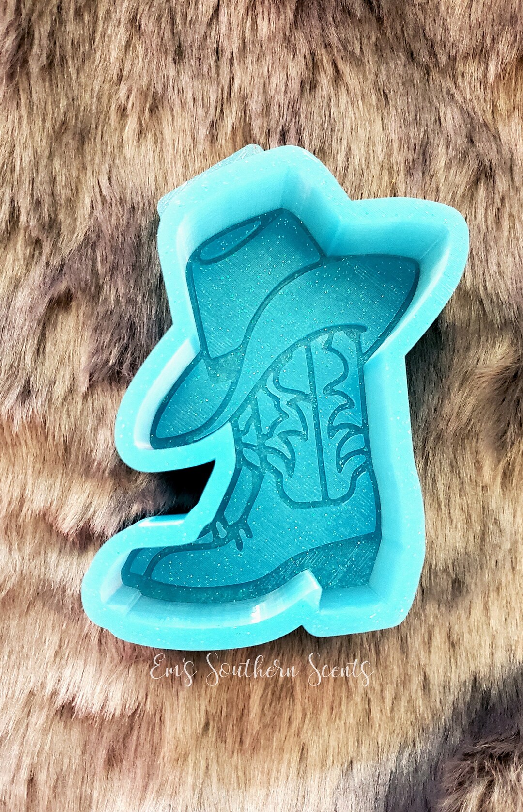 Western Boot and Cowboy Hat Car Freshie Mold - Etsy