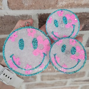Floral Smiley Car Freshie Mold - Etsy