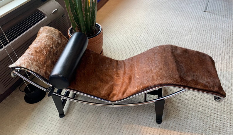Le Corbusier LC4 Lounge Replacement Cowhide Pad Light Brown - Etsy