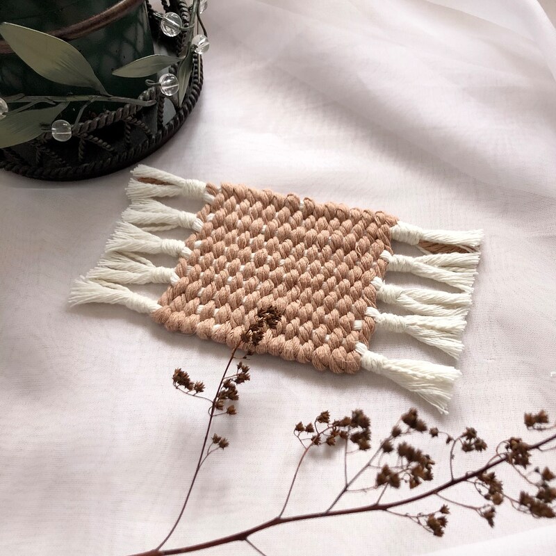 Hand Woven Coasters - Etsy