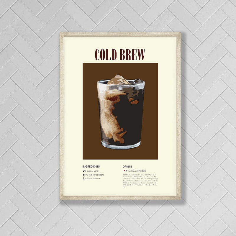 Cold Brew - Etsy