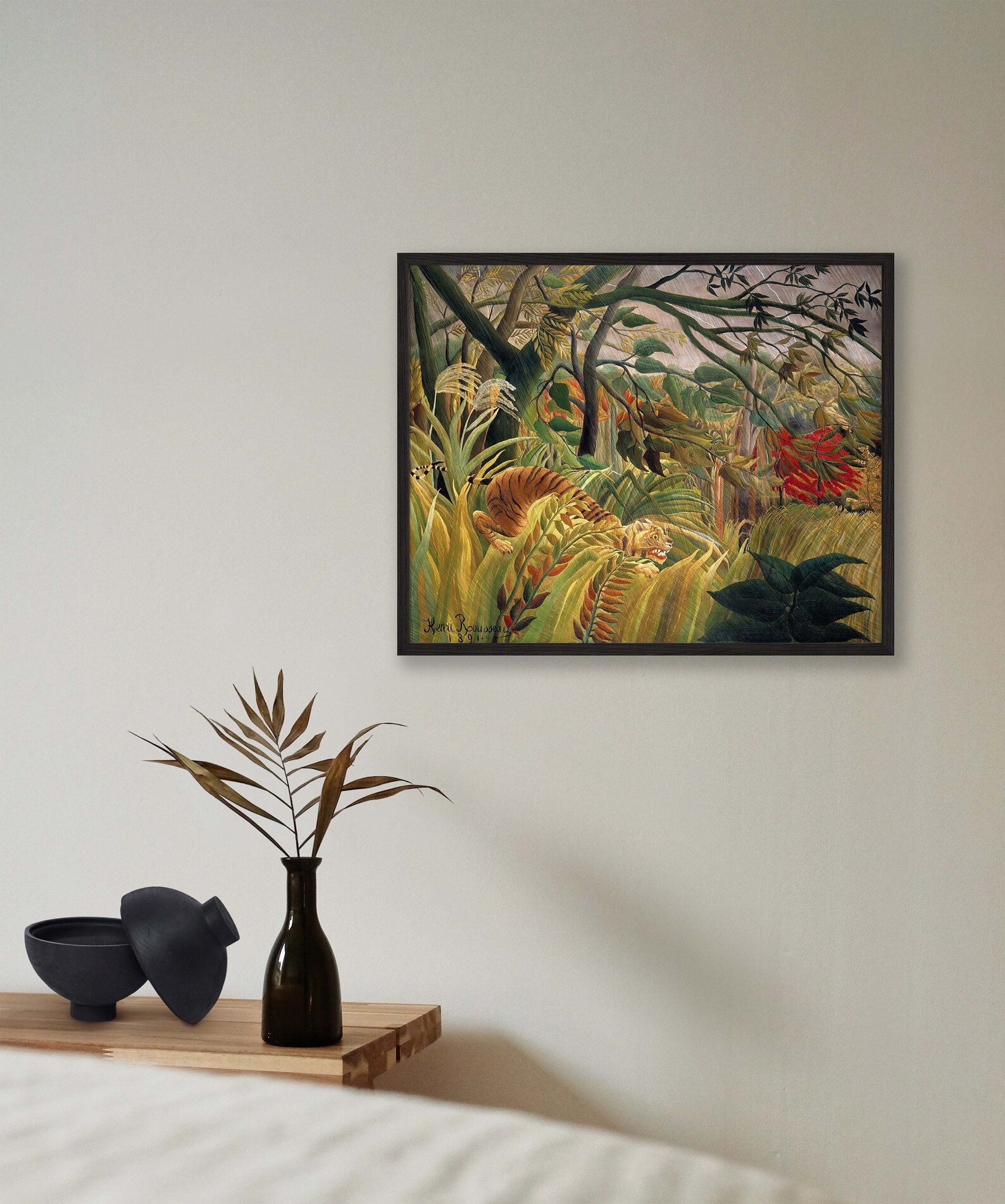 Henri Rousseau Print: Tiger in a Tropical Storm, Museum Art - Etsy
