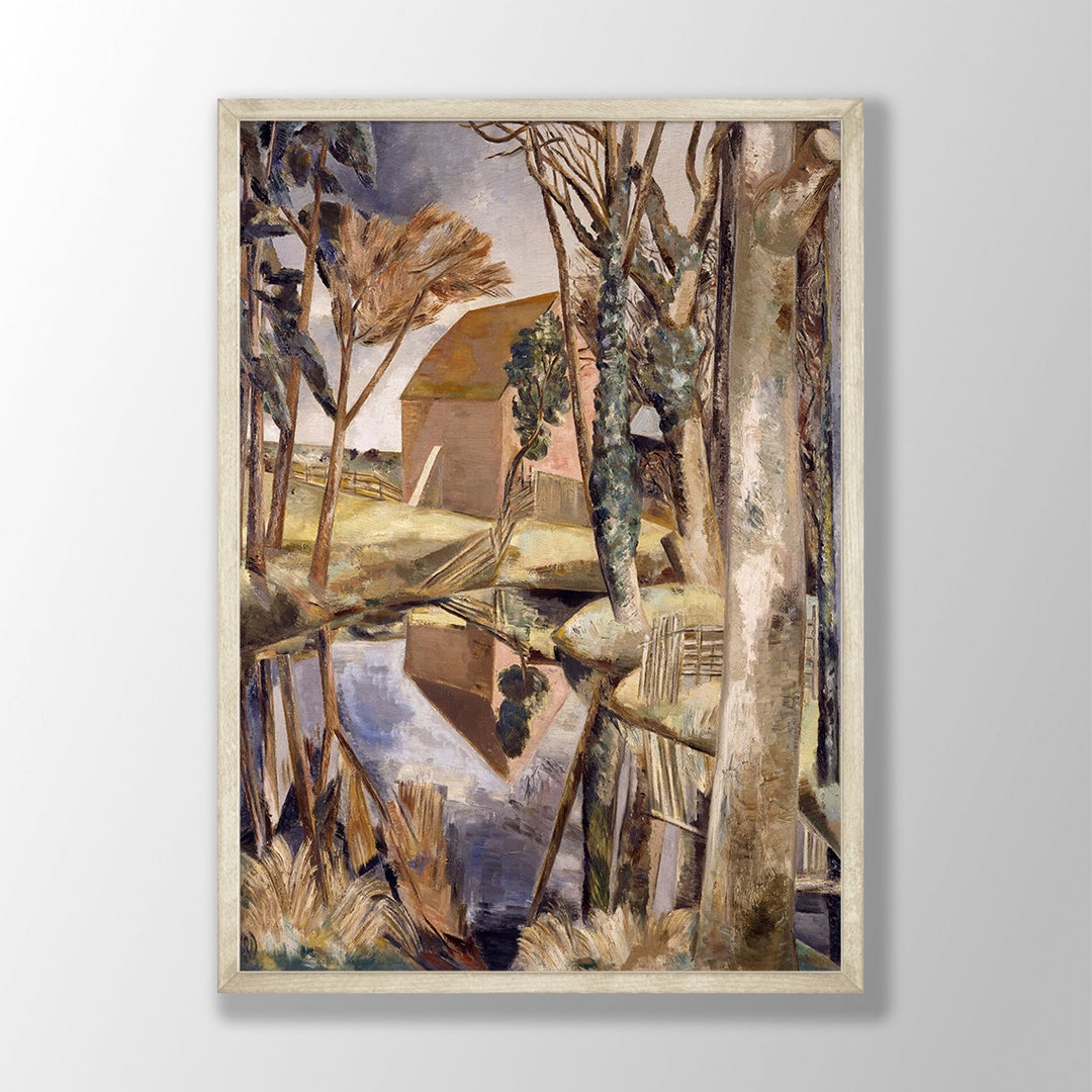 Paul Nash Art Print - Abstract Wall Art, Paul Nash Poster, Paul Nash ...