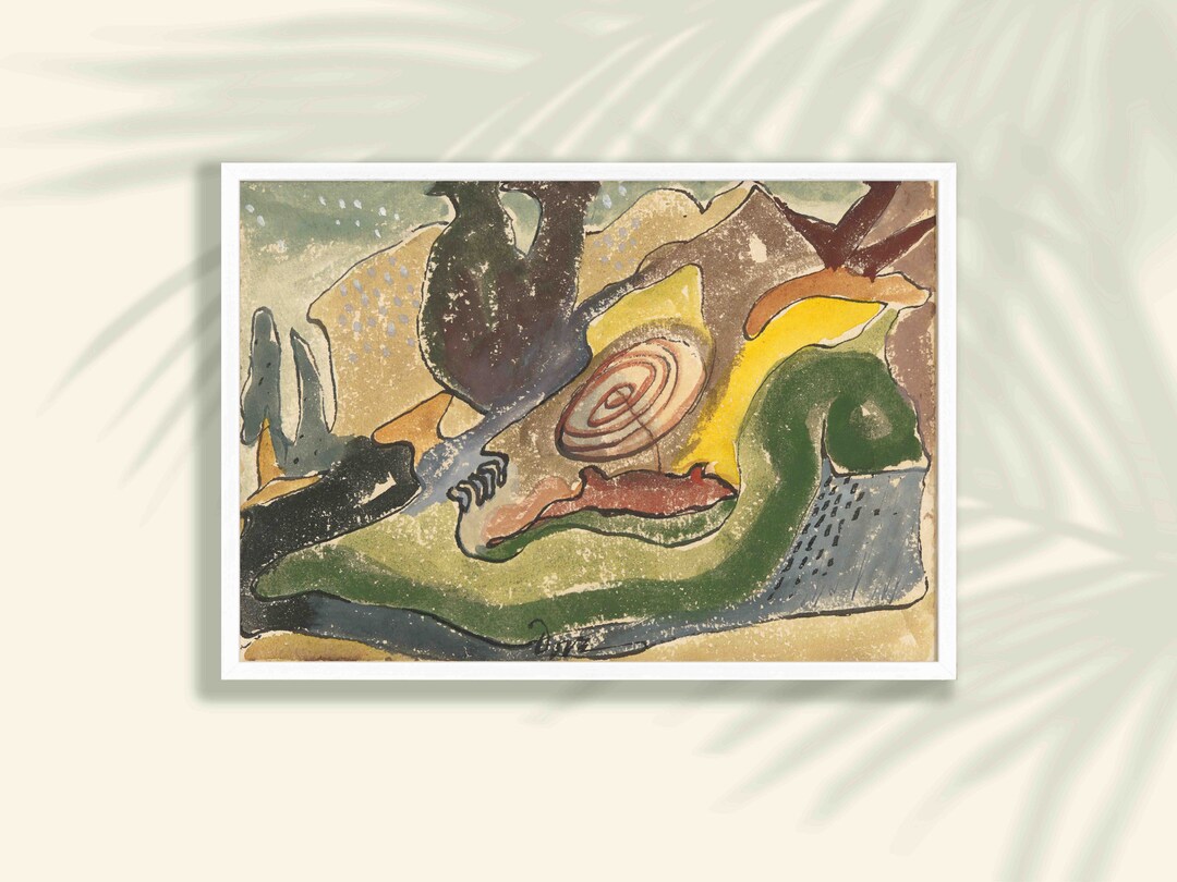 Arthur Dove Art Print - Beach Poster, Arthur Dove Poster, Abstract ...