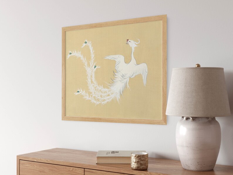 Japanese Bird Print Bird Wall Art Bird Art Print Japanese - Etsy