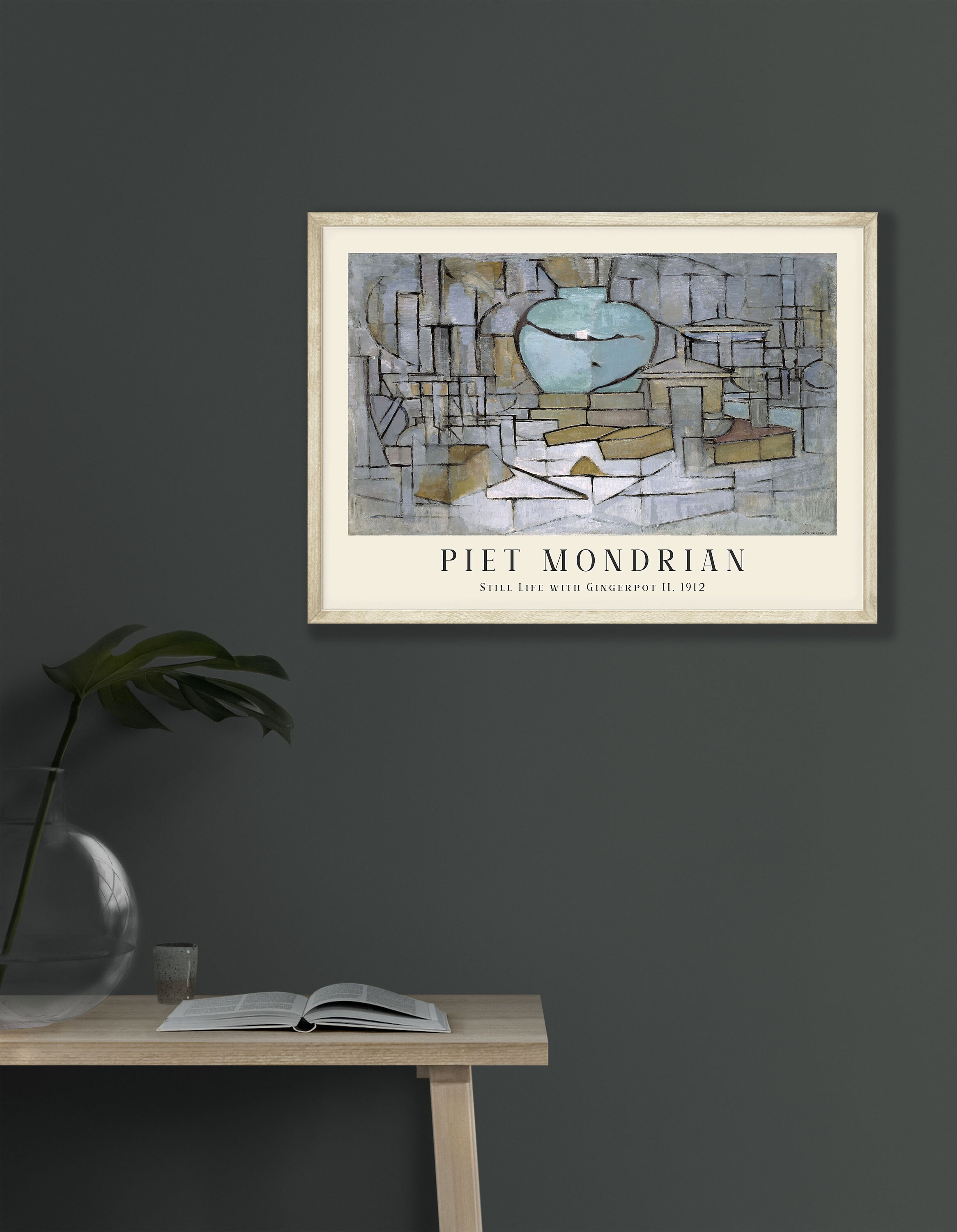 Piet Mondrian Art Print Still Life With Gingerpot Piet - Etsy Australia