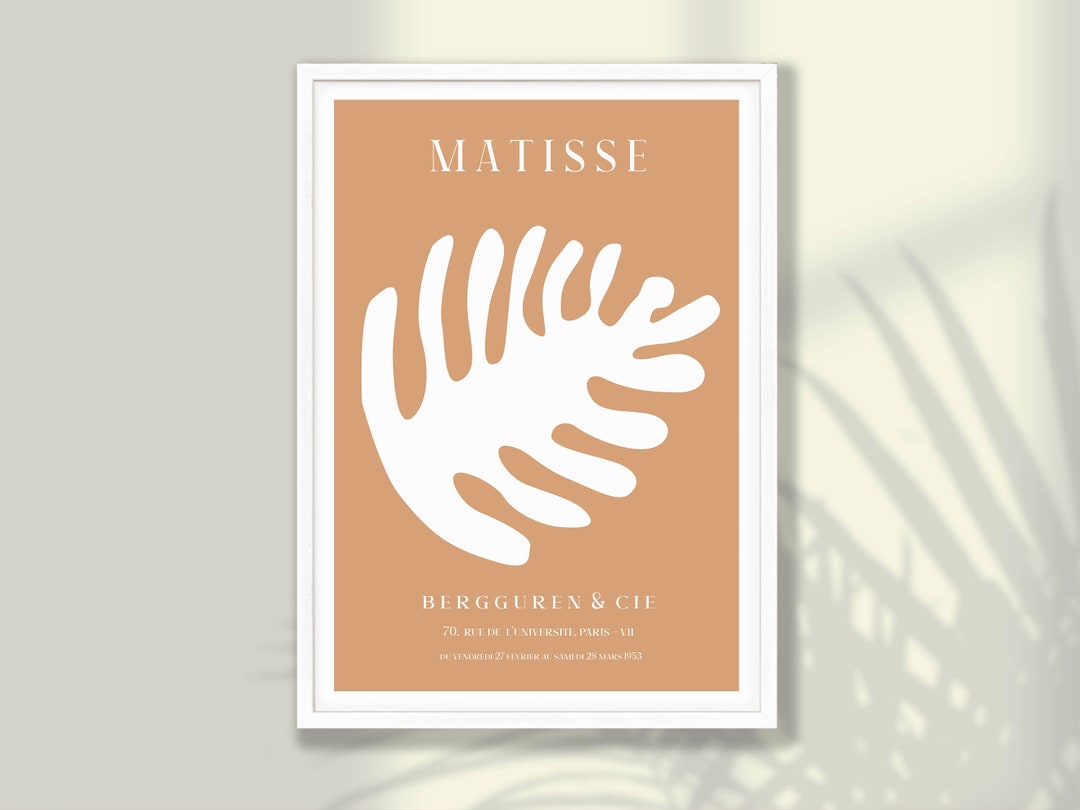 Matisse Flower Art Print - Floral Wall Art, Matisse Poster, Matisse ...