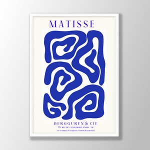 Matisse Gallery Wall Art Set of 4 - Matisse Poster, Matisse Wall Art ...