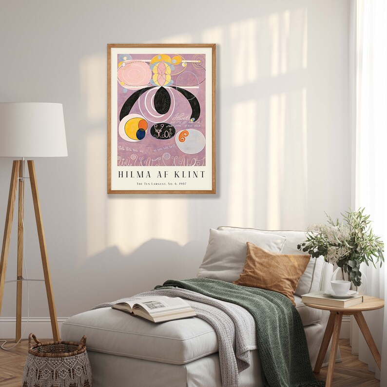 Hilma AF Klint Abstract Art Print No:6 - Modern Home Decor - Etsy