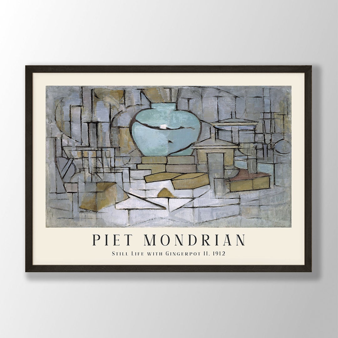 Piet Mondrian Art Print - Still Life With Gingerpot, Piet Mondrian ...